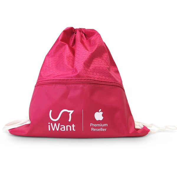 iWant Apple Premium Reseller batoh s kapsou růžový - iWant.cz
