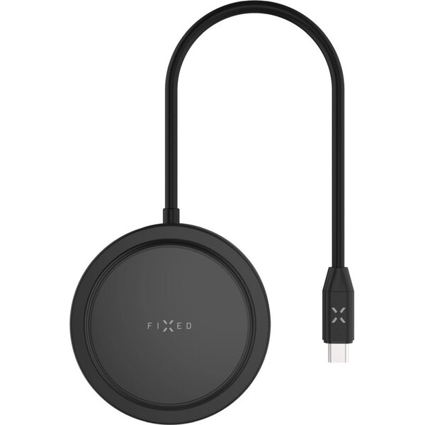 FIXED MagHUB 7-portový USB-C Hub s MagSafe, černý - iWant.cz