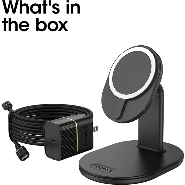 OtterBox Magnetic Wireless Charging Stand černá - iWant.cz