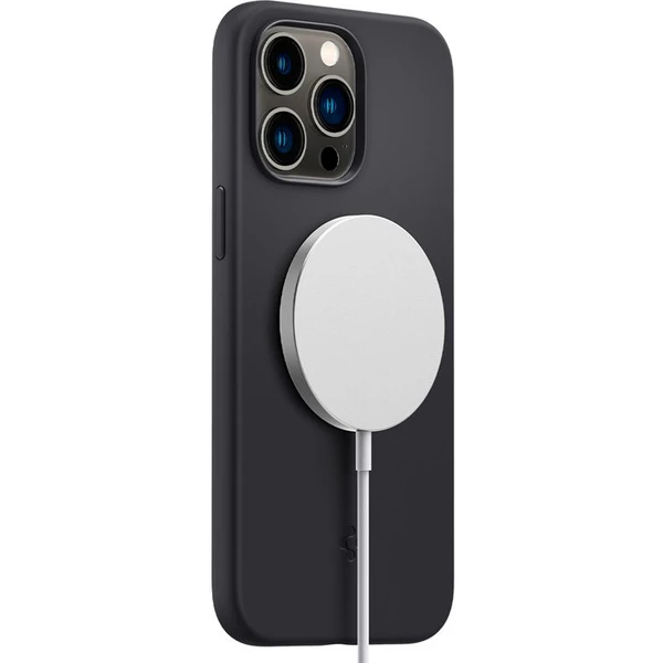 Spigen Silicone Mag Fit iPhone 14 Pro černý - iWant.cz