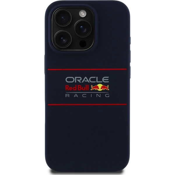 Oracle Red Bull Racing Silicone Horizontal Logo MagSafe kryt iPhone 15 ...