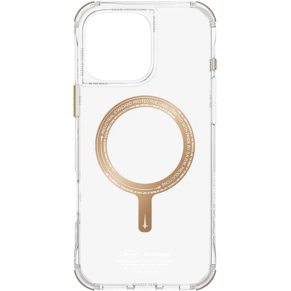 SKINARMA Saido Prime Mag-Charge kryt iPhone 16 Pro Max béžový - iWant.cz