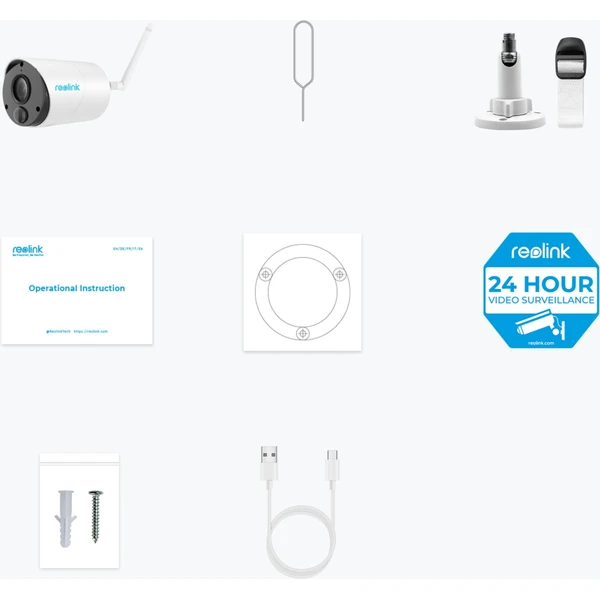 Reolink Argus Series B320 - Argus Eco bateriová Wi-Fi bezpečnostní ...