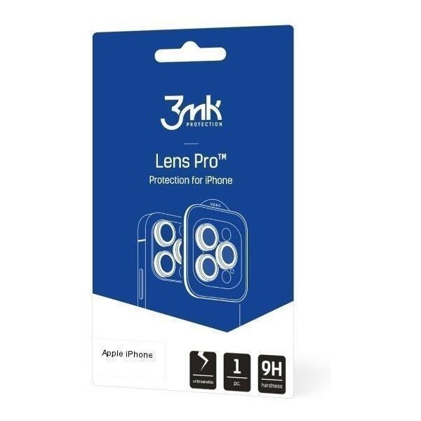 3mk Lens Protection Pro skla na fotoaparát Apple iPhone 16 Pro /16 Pro ...