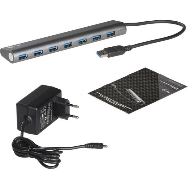 iTec USB 3.0 Hub 7-Port se síťovým zdrojem | iWant.cz