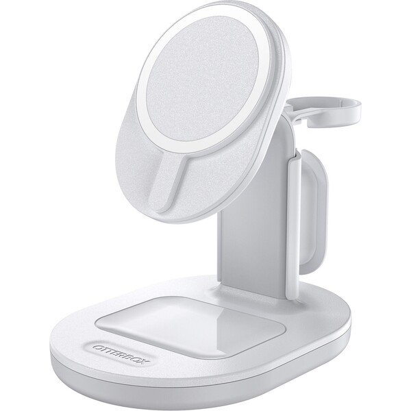 OtterBox Multi-Device Wireless Charging Stand bílá - iWant.cz