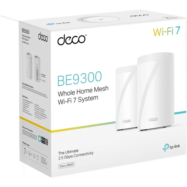 TP-Link Deco BE65 mesh systém 2ks bílý - iWant.cz