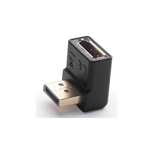 PremiumCord DisplayPort 1.2/DisplayPort 1.2 redukce se zahnutým ...