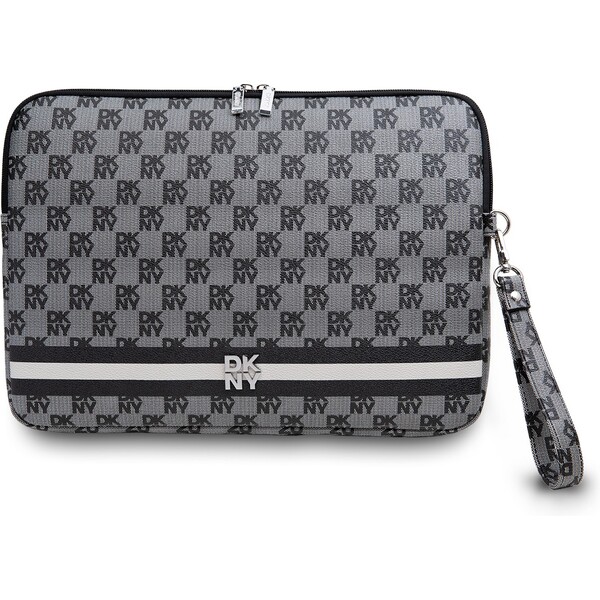 DKNY PU Leather Checkered Pattern and Stripe pouzdro na notebook 13/14 ...