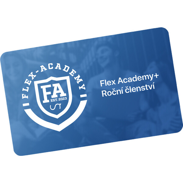 Flex Academy+ Roční členství - iWant.cz