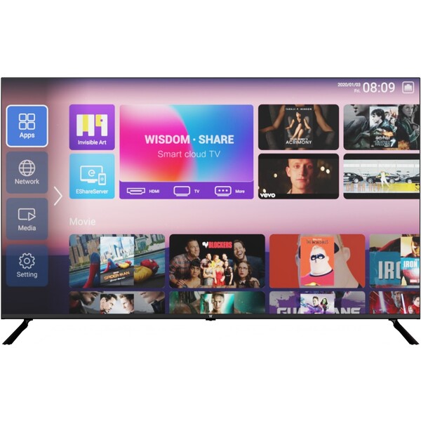 Tesla Smart UHD TV 55" - iWant.cz