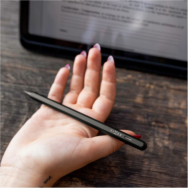 FIXED Graphite Pro dotykové pero pro iPady s bezdrátovým nabíjením černý - iWant.cz