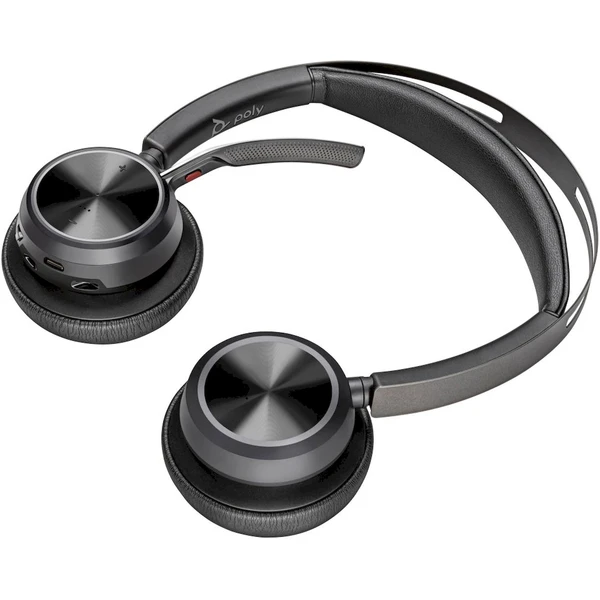 Poly Voyager Focus 2 bezdrátová sluchátka černá - iWant.cz