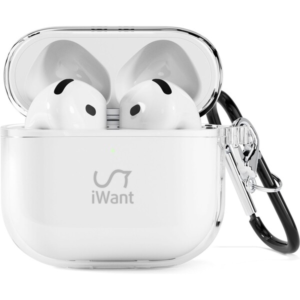 iWant obal pro Airpods 4/4 (ANC) transparentní - iWant.cz