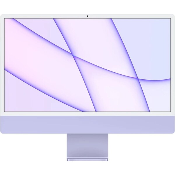 CTO Apple iMac 24" (2021) /8GPU/256GB/16GB/Mouse/CZ NUM Touch ID KLV/Stojan/Purple - iWant.cz