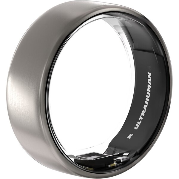 Ultrahuman Ring AIR chytrý prsten vel. 6 Raw Titanium - iWant.cz