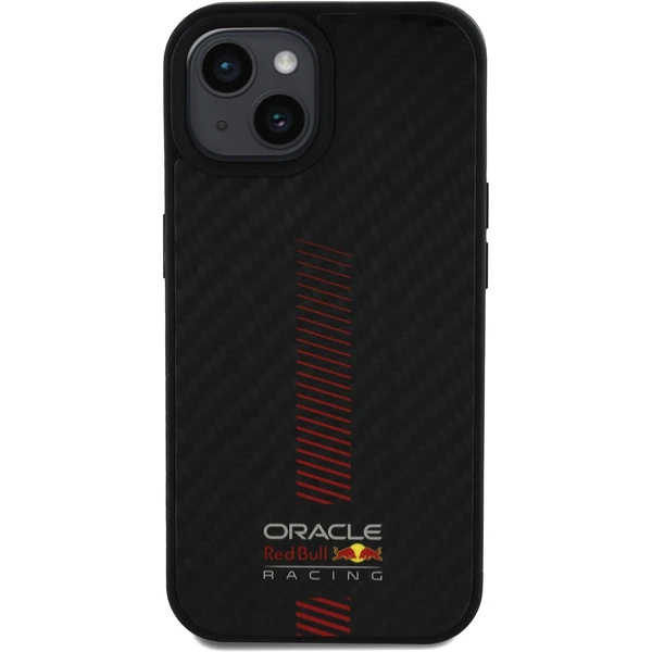 Oracle Red Bull Racing Carbon Powerbar MagSafe kryt iPhone 15 černý ...