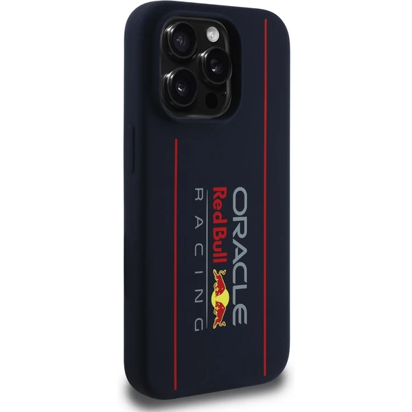 Oracle Red Bull Racing Silicone Vertical Logo MagSafe kryt iPhone 15 ...