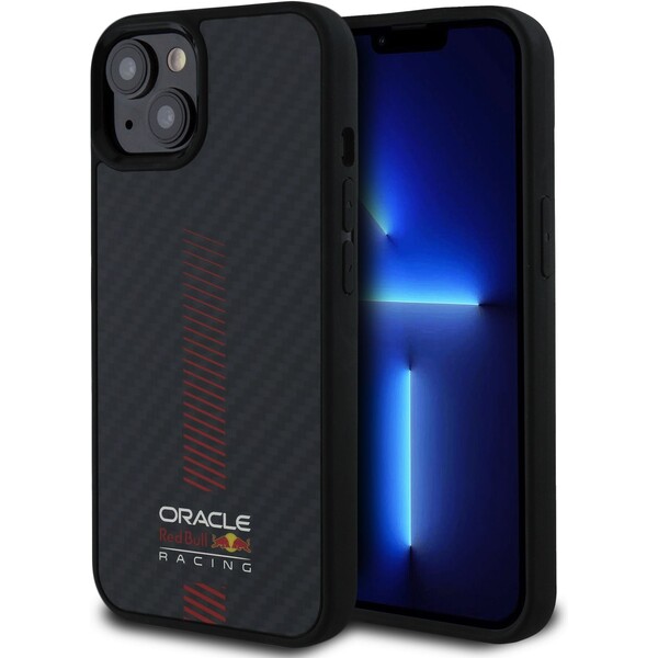 Oracle Red Bull Racing Carbon Powerbar MagSafe kryt iPhone 13 černý ...