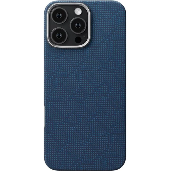 Pitaka Tactile Woven Case kryt iPhone 16 Pro Max PTK Dark Blue - iWant.cz